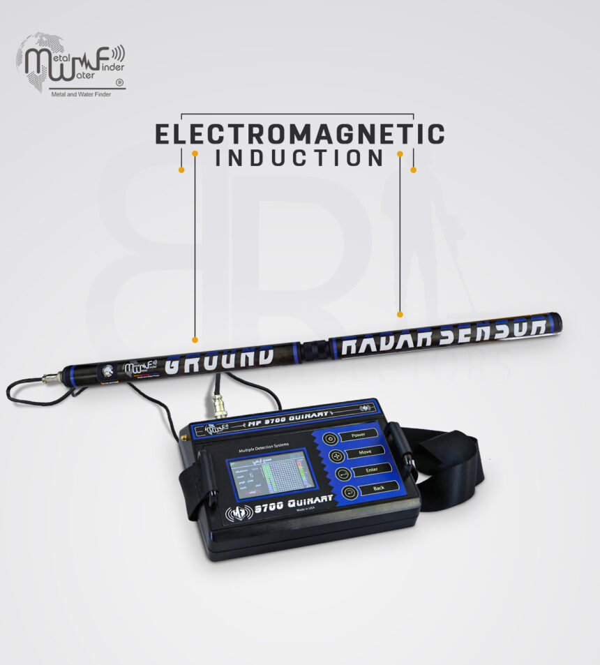 MF 9700 Q discovers gold, metals, diamonds and water